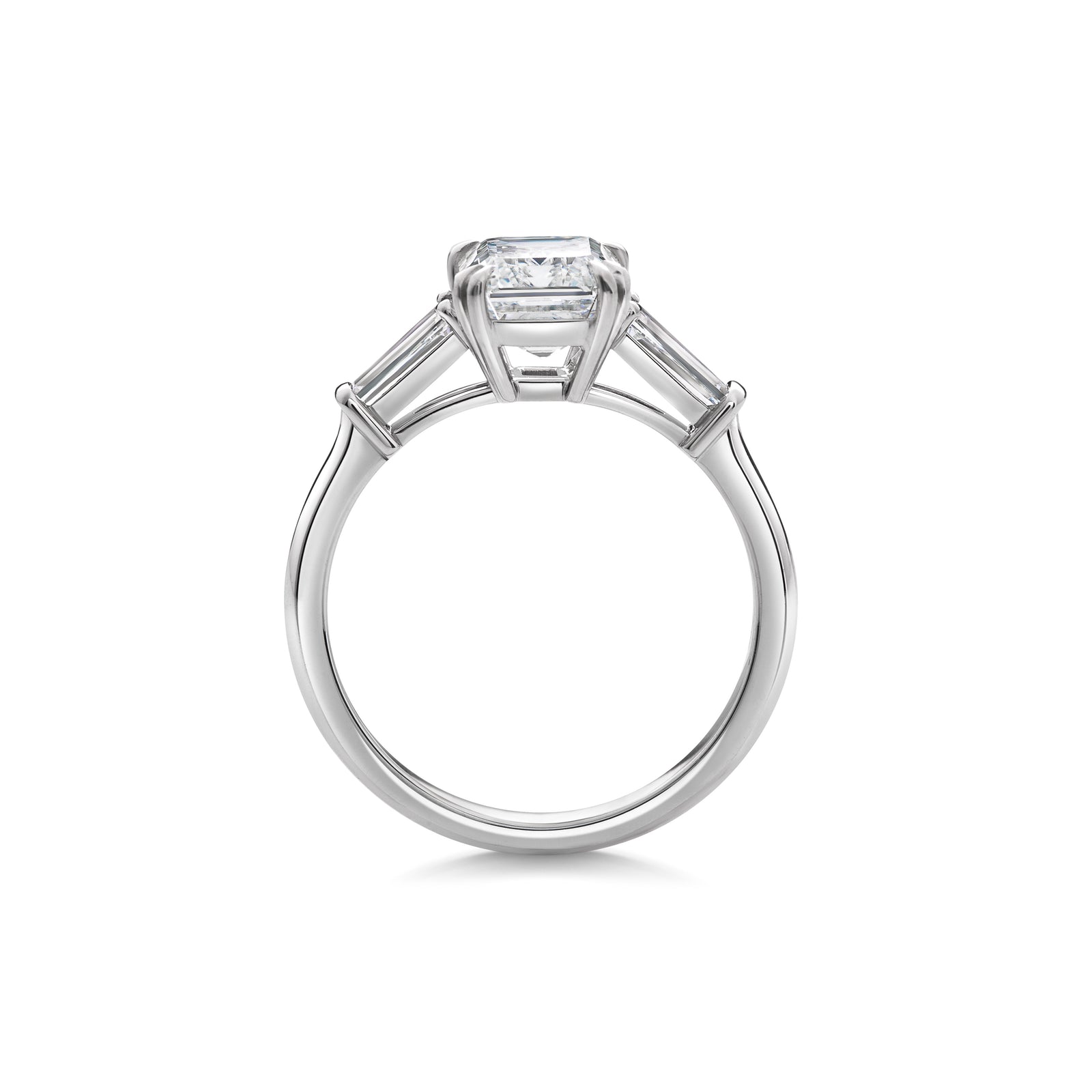 SOFIA Emerald Schliff Weißgold